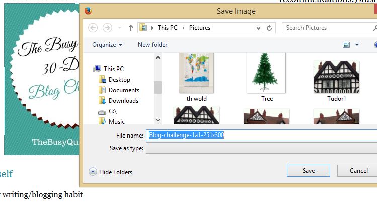 How to Add a Badge on Blogger | The Busy Quill